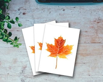 Autumn Note Cards - Etsy