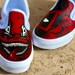 Custom Venom Deadpool Marvel Vans Shoes - Etsy