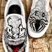 Custom Marvel Venom Vans - Etsy