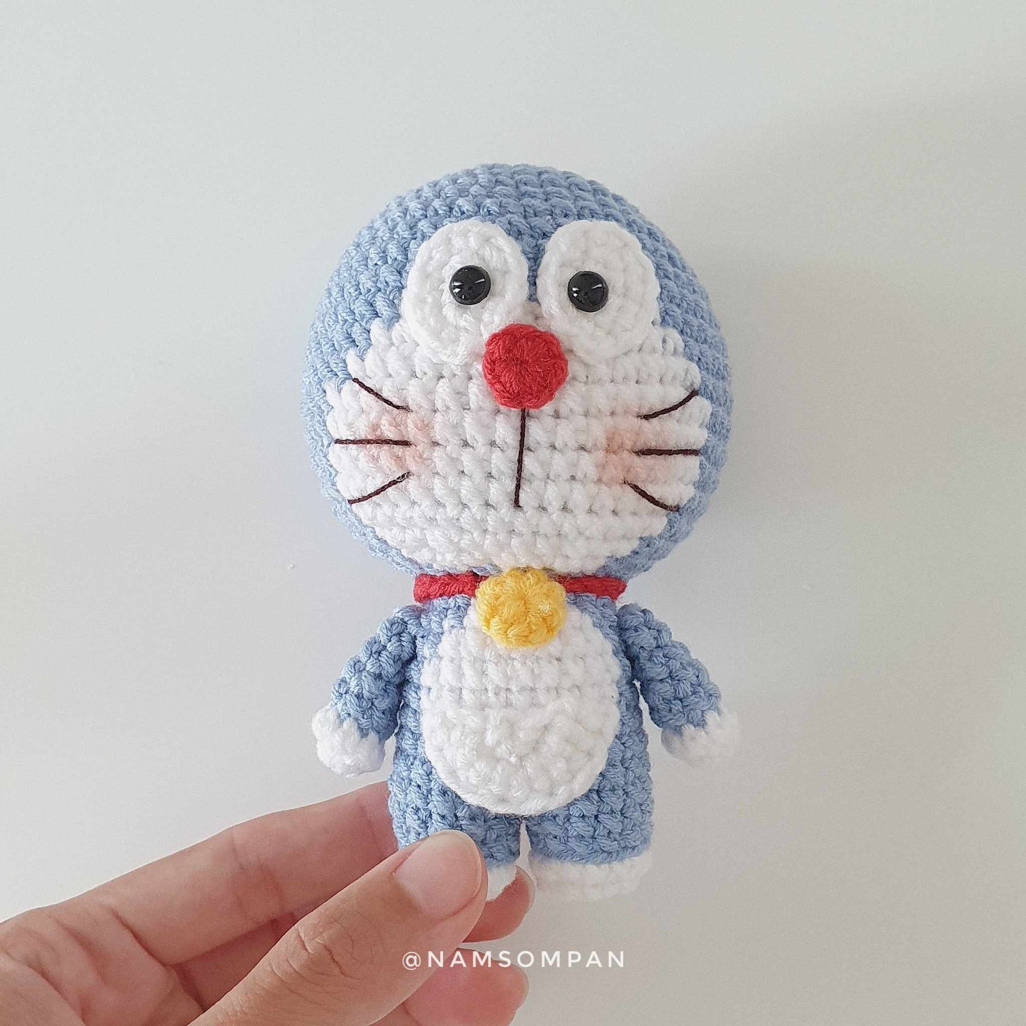PDF Pattern-crochet Amigurumi | Blue Cat Robot the Toy Pattern Digital ...