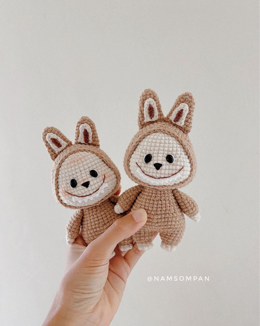 PDF Pattern-crochet Amigurumi | Labubu Art Toys Pattern Digital ...