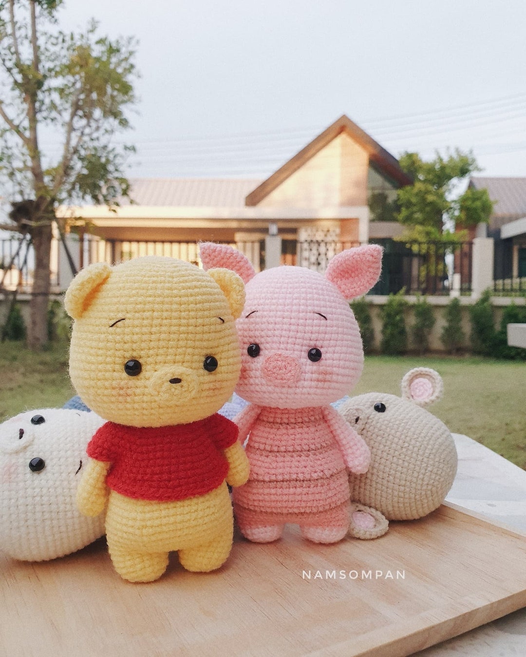 PDF Pattern-crochet Amigurumi | Bear & Pig Pattern Digital Download in ...