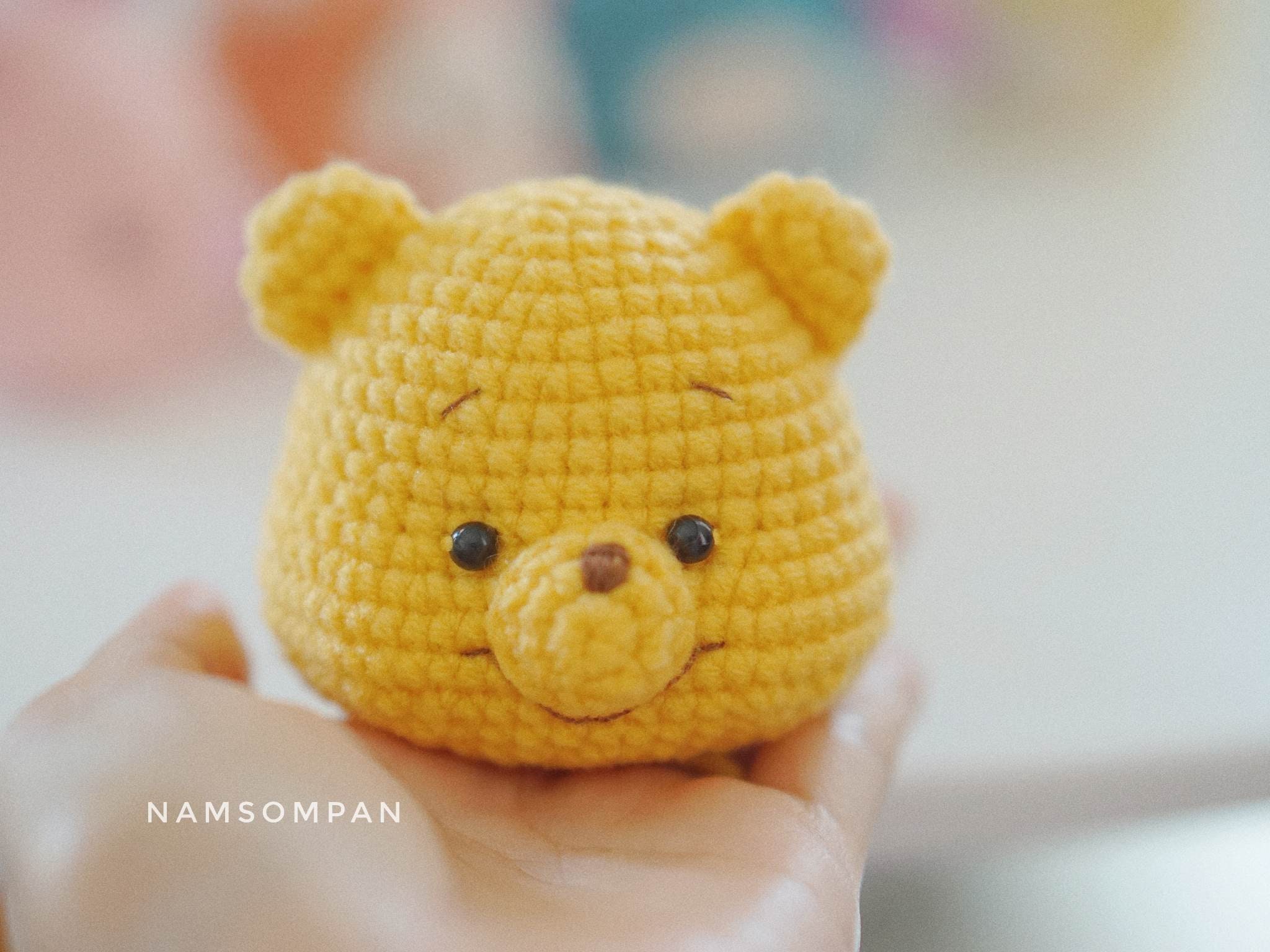 Crochet Bear Amigurumi Pattern | Cute English PDF Download - Etsy