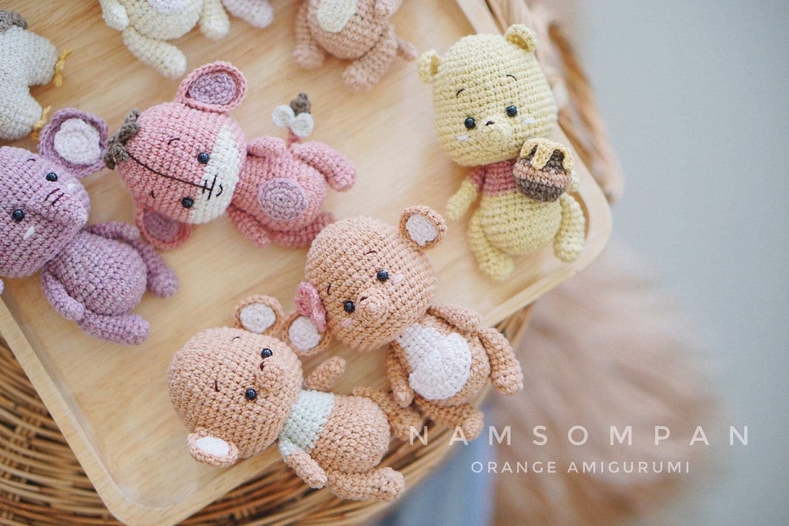PDF Pattern-crochet Amigurumi Kangka & Roo Patterns Digital - Etsy