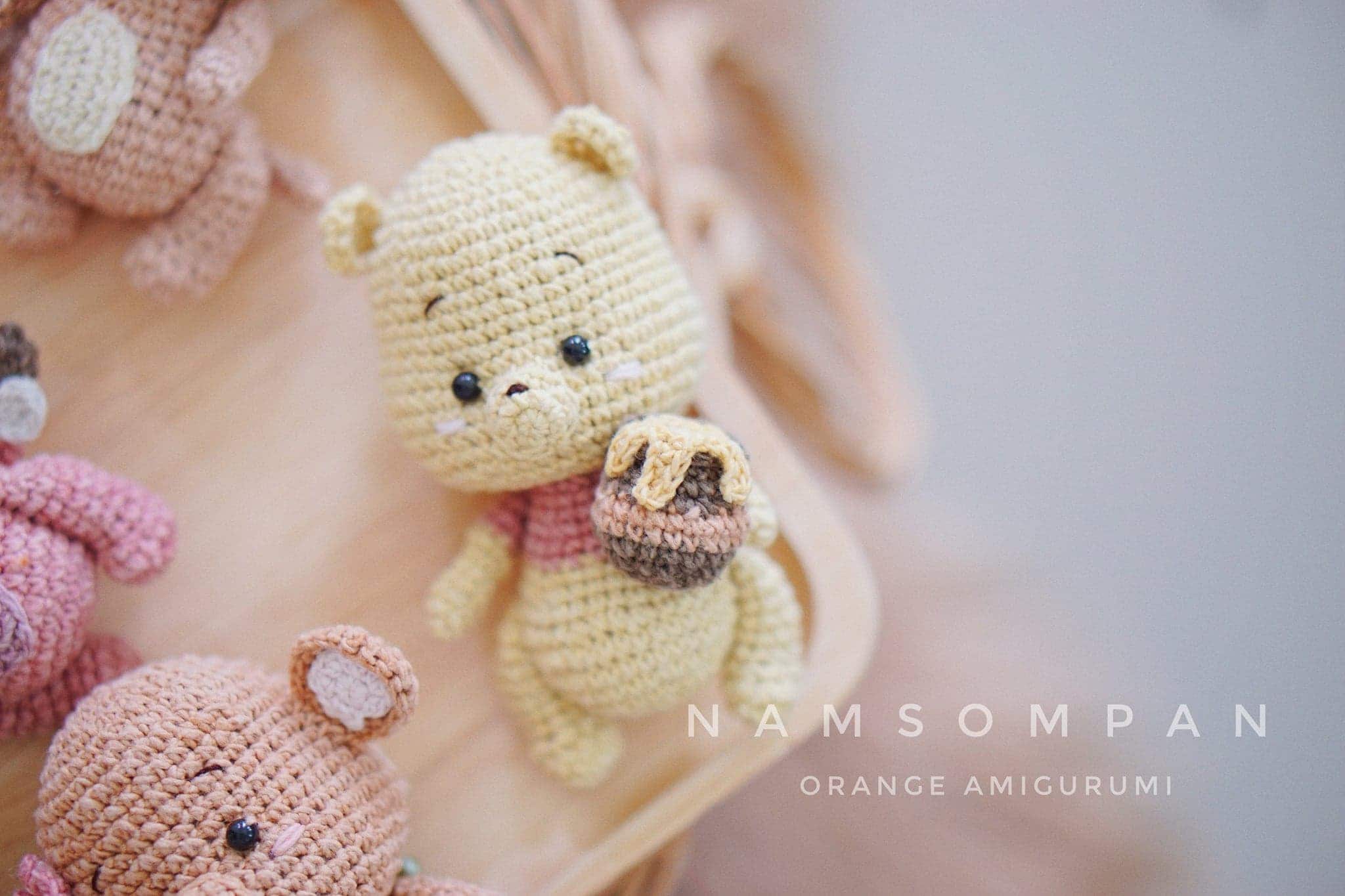 PDF Pattern-crochet Amigurumi Pooh Bear Pattern Digital | Etsy