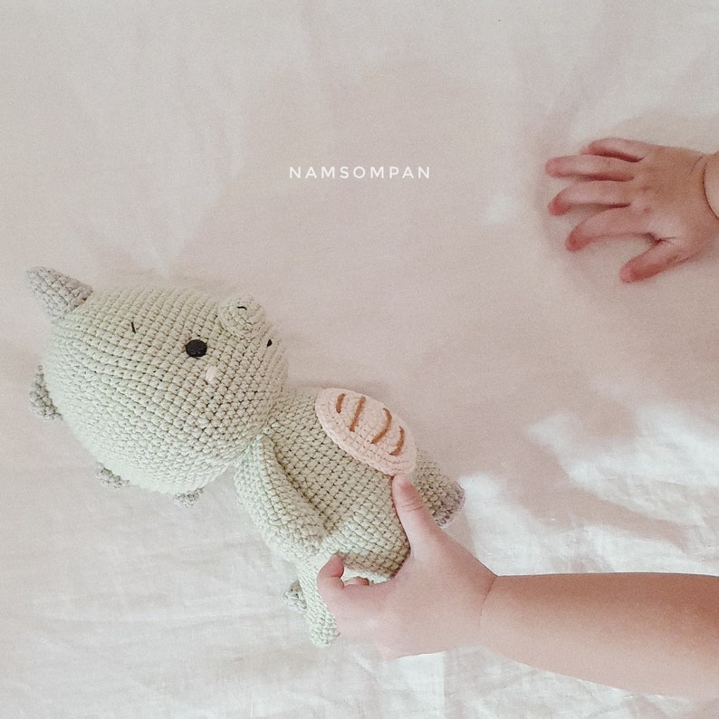 PDF Pattern-crochet Amigurumi Godzilla Pattern Digital | Etsy