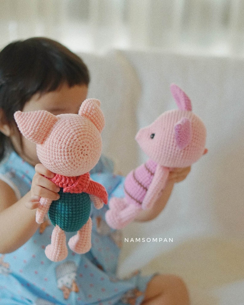 PDF Pattern-crochet Amigurumi | Pig Pattern Digital Download in English ...
