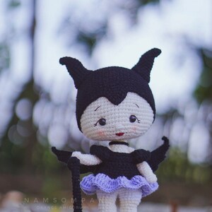 PDF Pattern-crochet Amigurumi | Maleficent Pattern Digital Download in ...