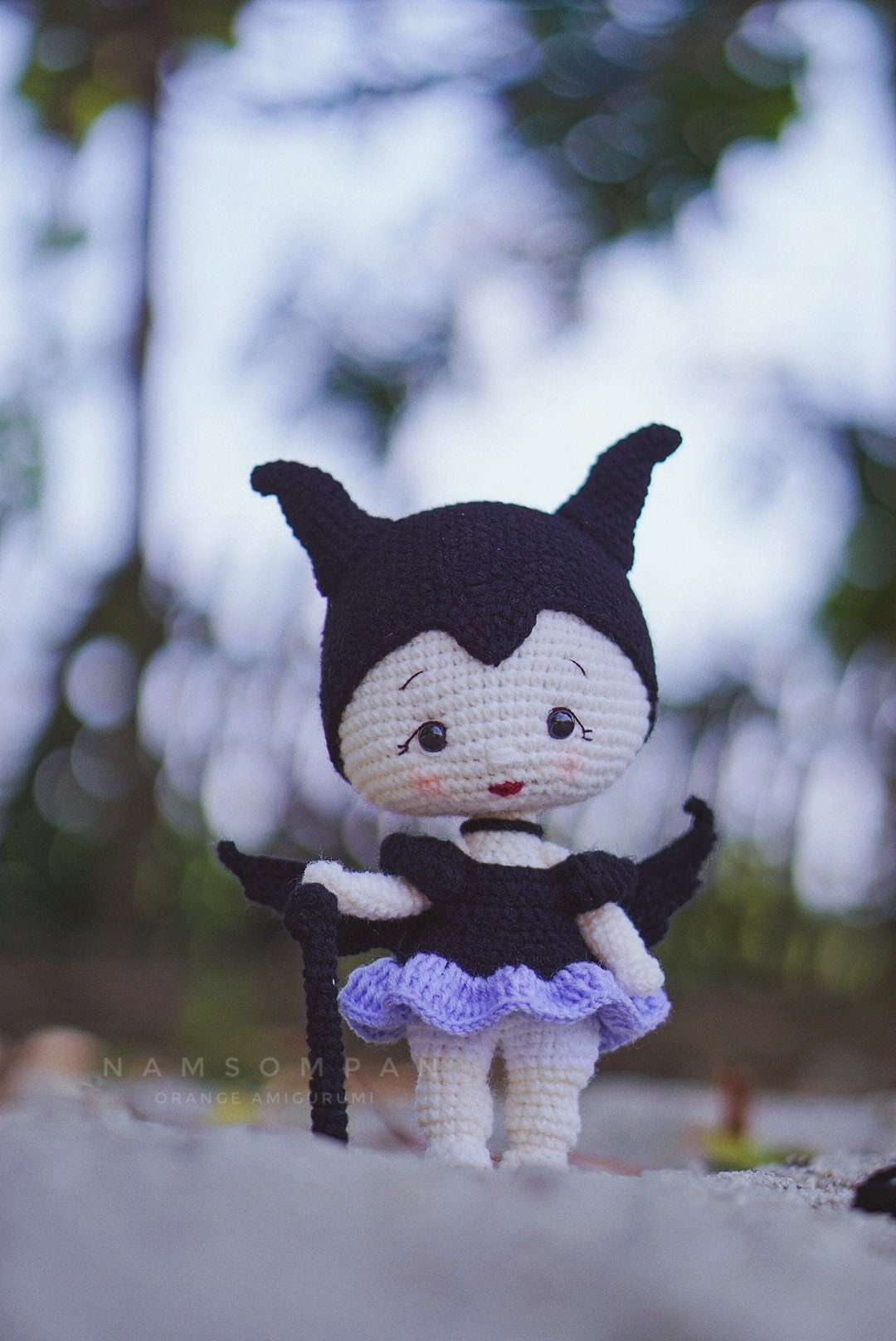 PDF Pattern-crochet Amigurumi Maleficent Pattern Digital - Etsy