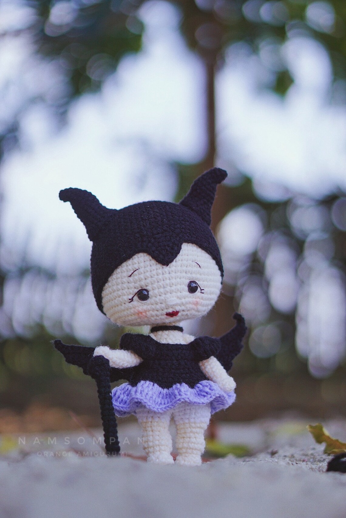 PDF Pattern-crochet Amigurumi Maleficent Pattern Digital - Etsy
