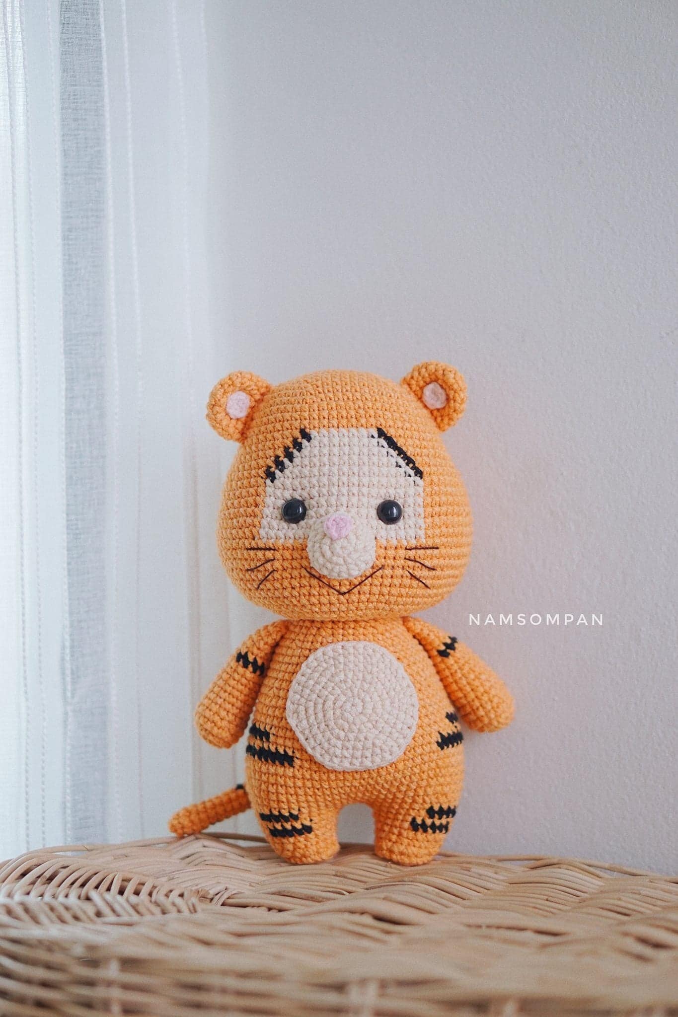 PDF Pattern-crochet Amigurumi | Tiger Pattern Digital Download in ...