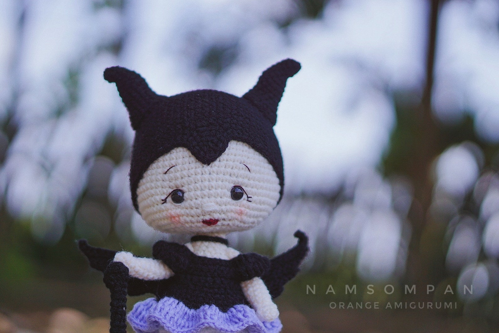 PDF Pattern-crochet Amigurumi Maleficent Pattern Digital | Etsy