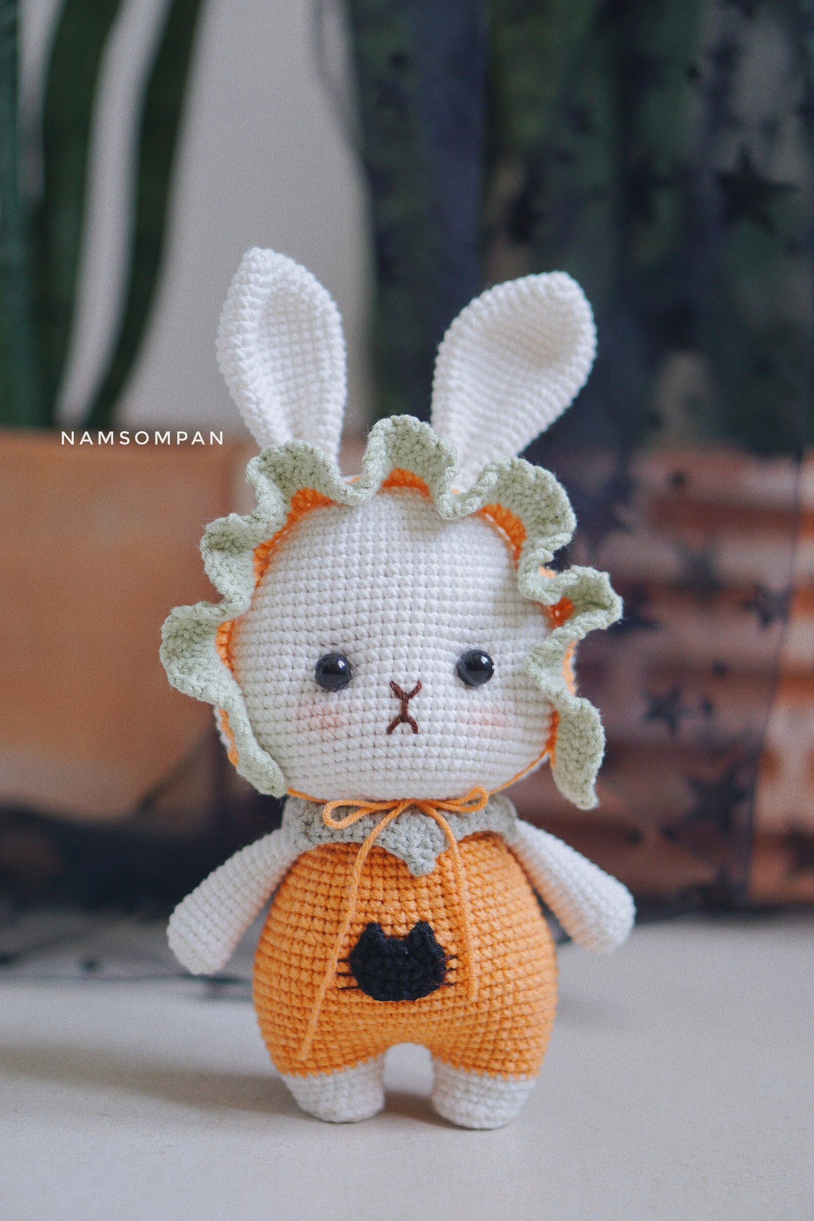 PDF Pattern-crochet Amigurumi Halloween Rabbit Pattern | Etsy
