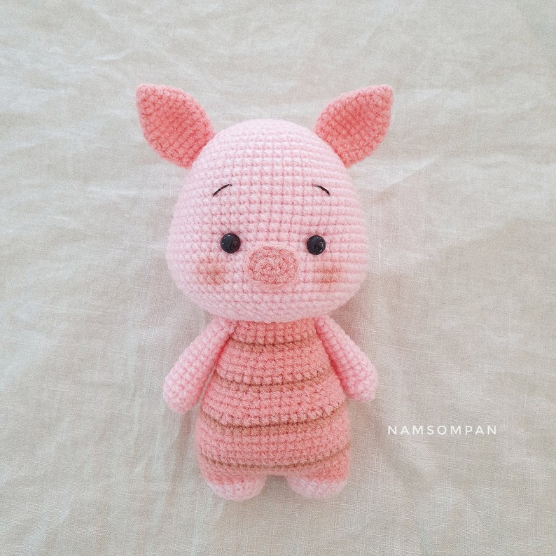 PDF Pattern-crochet Amigurumi Pig Pattern Digital Download - Etsy