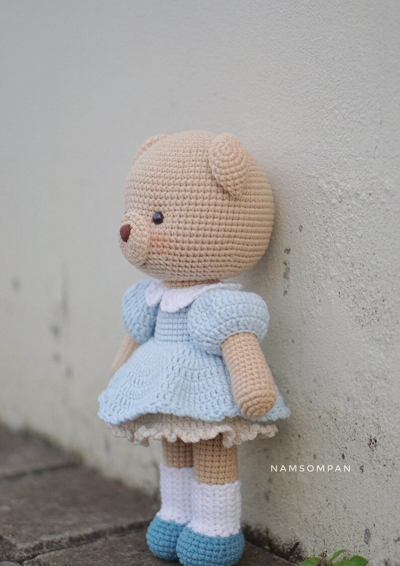 PDF Pattern-crochet Amigurumi Bear Pattern Digital Download - Etsy