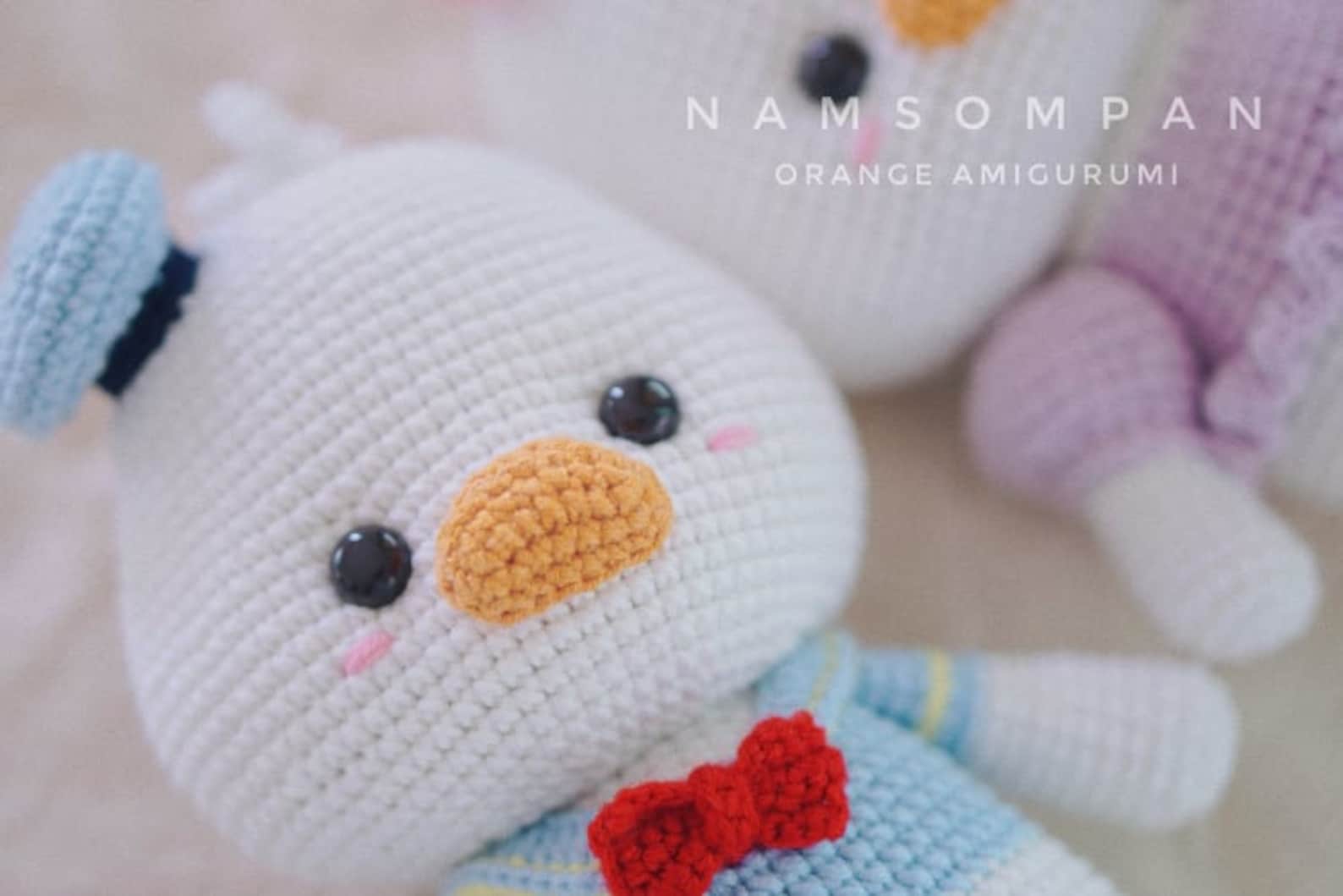 PDF Pattern-crochet Amigurumi Donald & Daisy Duck Pattern | Etsy