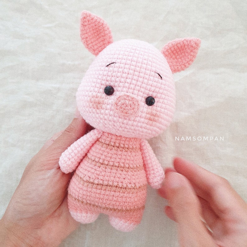 PDF Pattern-crochet Amigurumi | Pig Pattern Digital Download in English ...