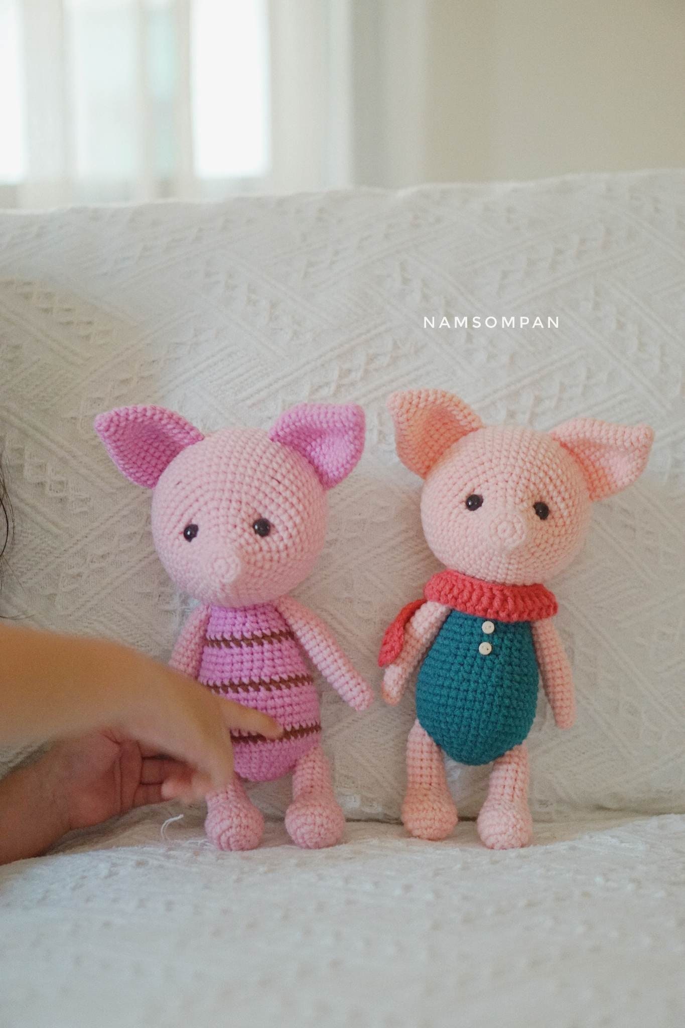 PDF Pattern-crochet Amigurumi | Pig Pattern Digital Download in English ...