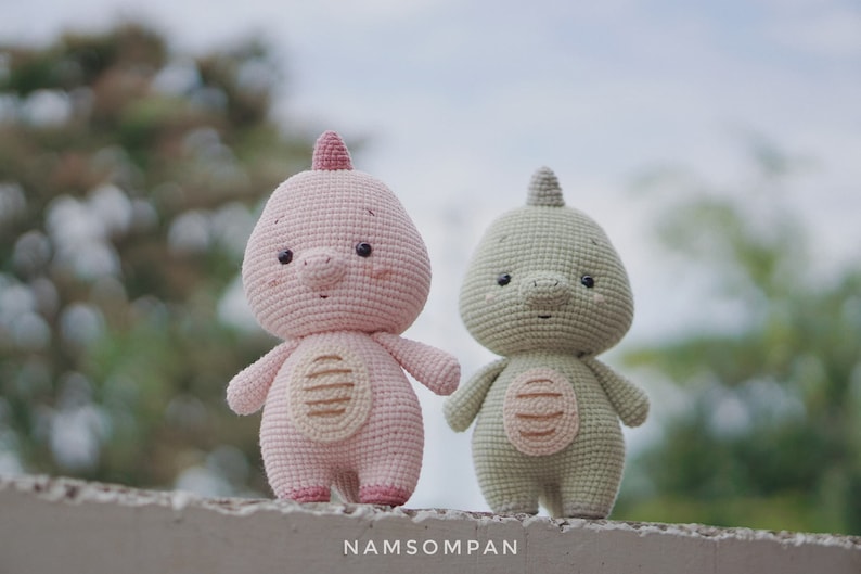 PDF Pattern-crochet Amigurumi Godzilla Pattern Digital | Etsy