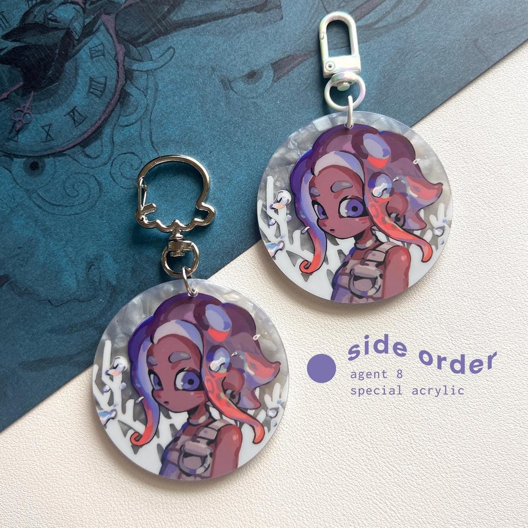 Agent 8 Special Acrylic Charm - Etsy