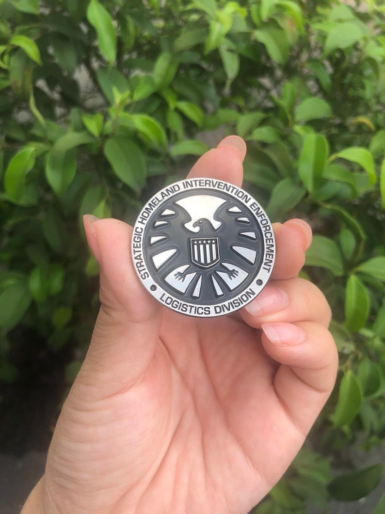 Marvel Agents of S.H.E.I.L.D Shield Challenge Coin Champions LCG - Etsy