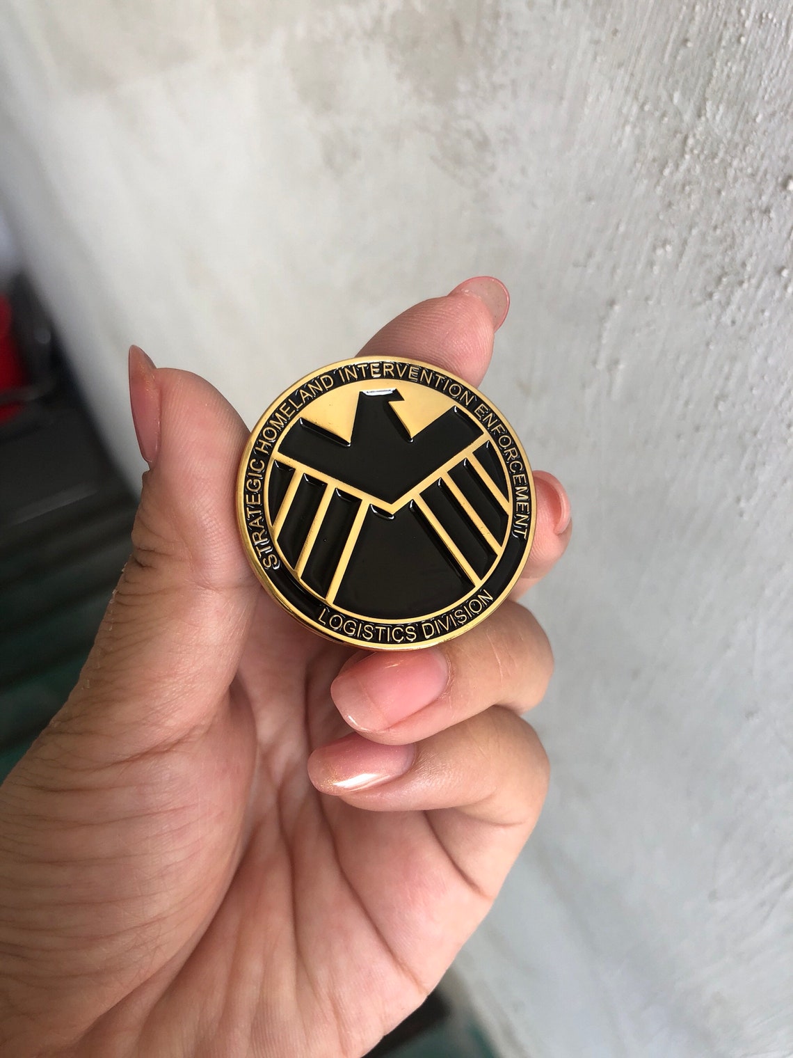 Marvel Agents of S.H.E.I.L.D Shield Challenge Coin Champions LCG - Etsy