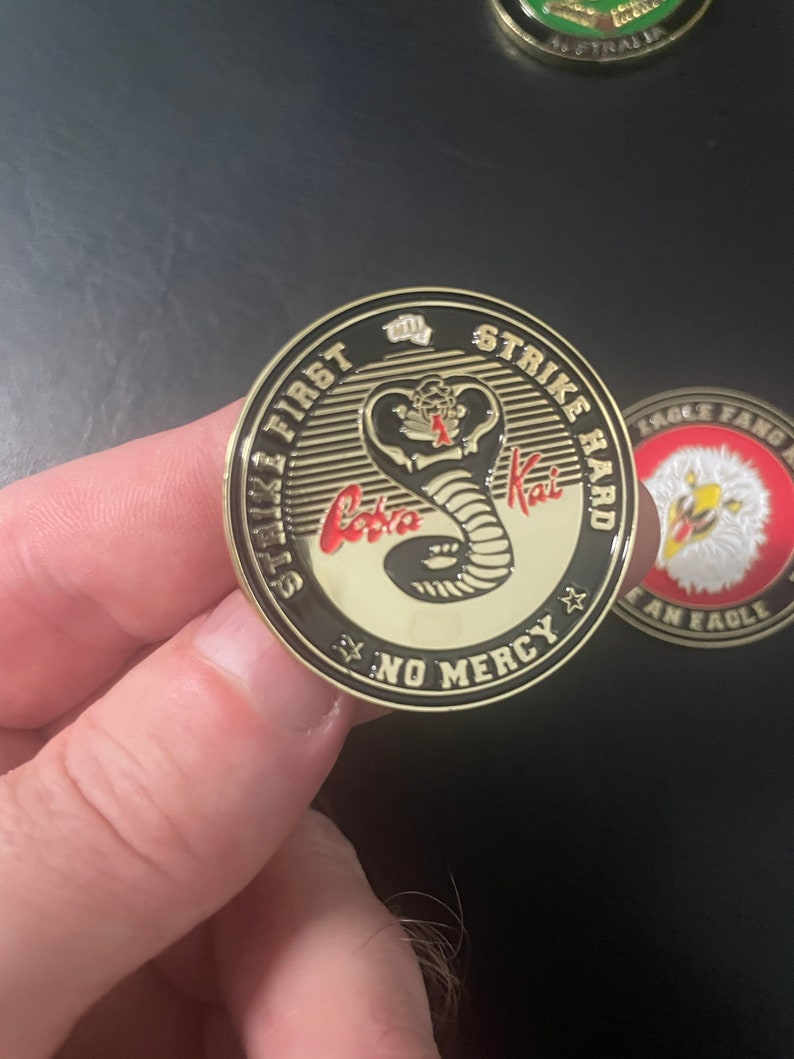 Cobra Kai / Eagle Fang Karate Challenge Coin | Etsy
