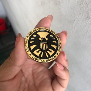 Marvel Agents of S.H.E.I.L.D Shield Challenge Coin Champions LCG - Etsy