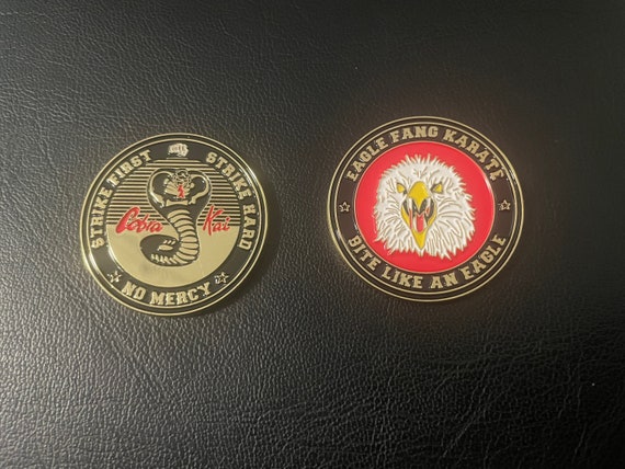 Cobra Kai / Eagle Fang Karate Challenge Coin | Etsy