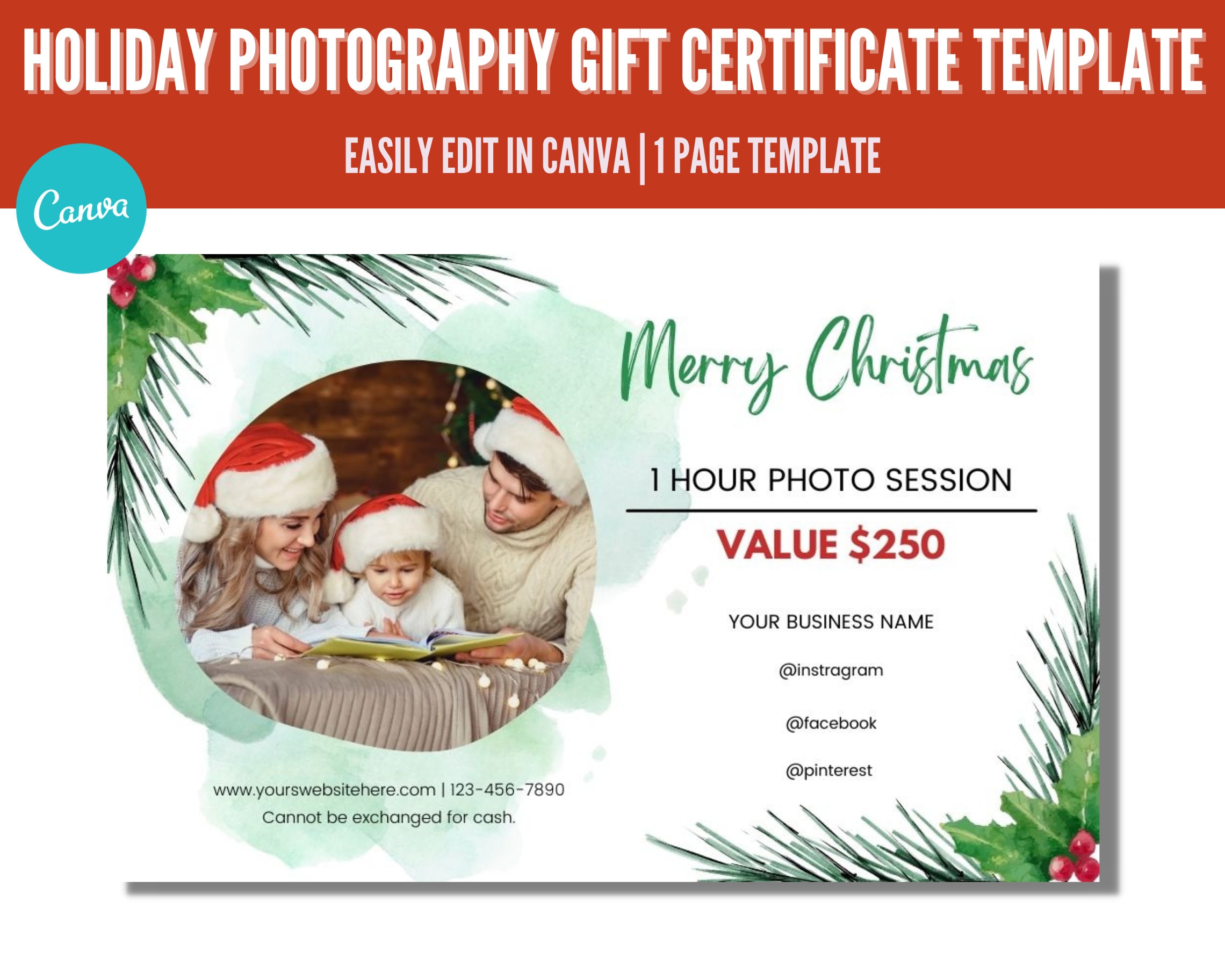 Holiday Certificate Template
