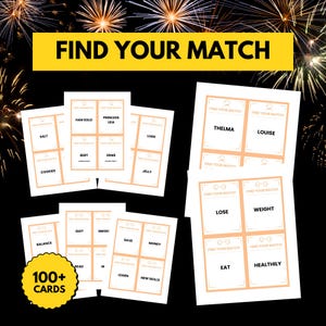 NYE Games, New Year's Eve Games for Families, Printable Games, Party ...