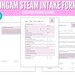 Lingam Steam Intake Forms: Esthetician Client Consent (canva Template ...