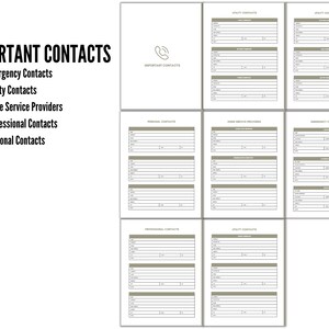 Emergency Binder Planner: Death, Funeral, Legacy (80-page Fillable PDF ...