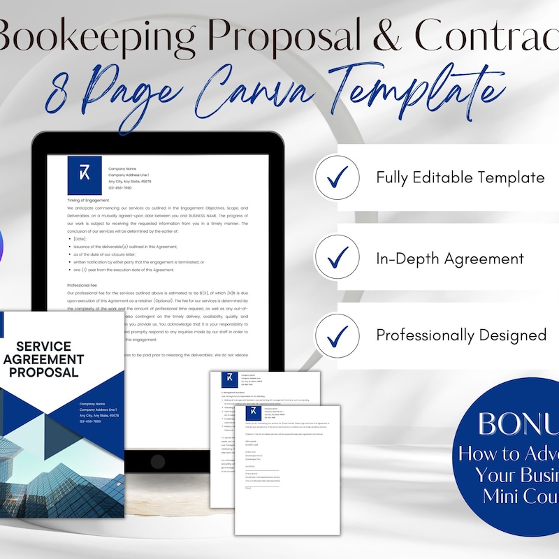 Bookkeeping Contract - Etsy