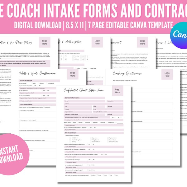 Coaching Business Planner - Etsy