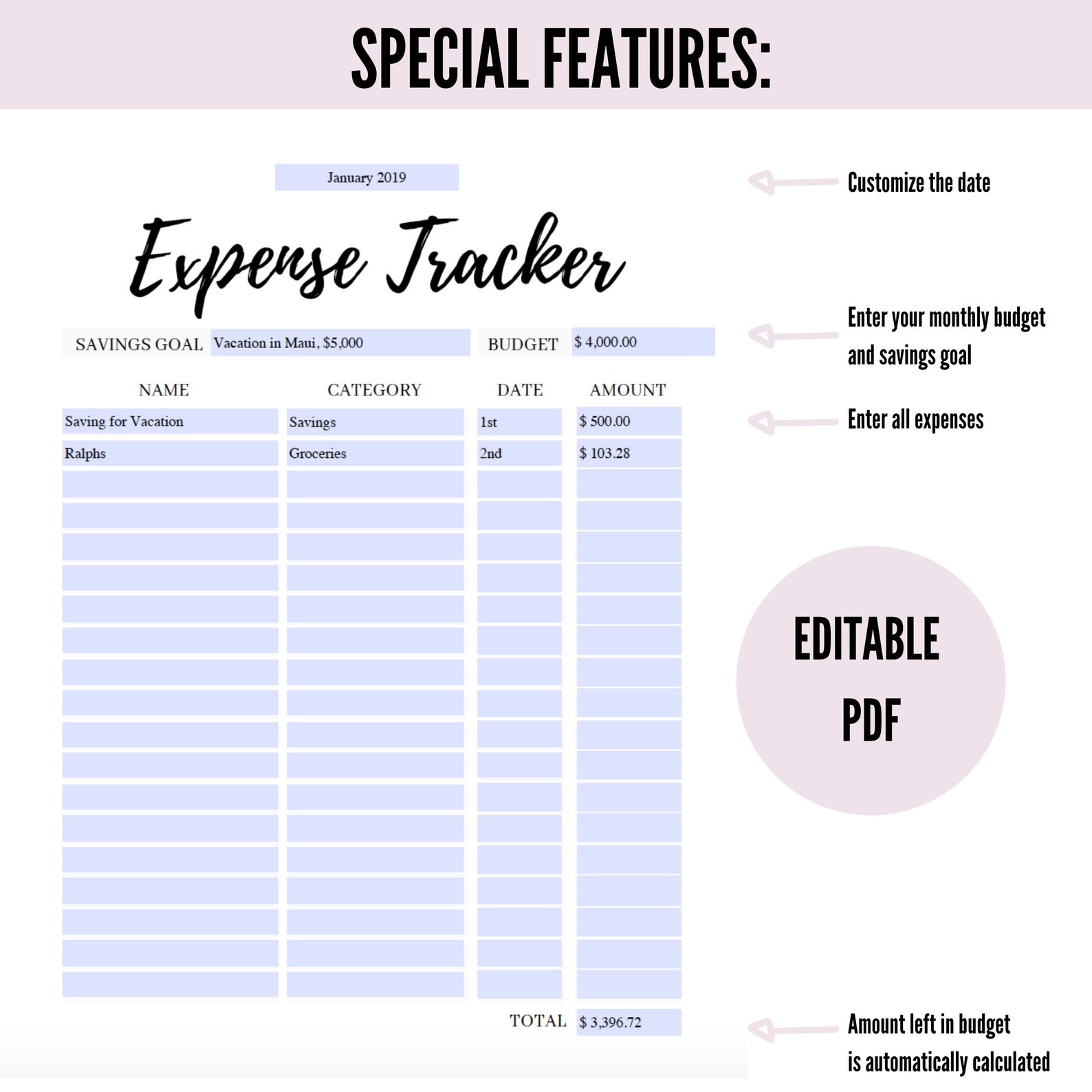 Budget Binder Printable Budget Binder Worksheets | Etsy