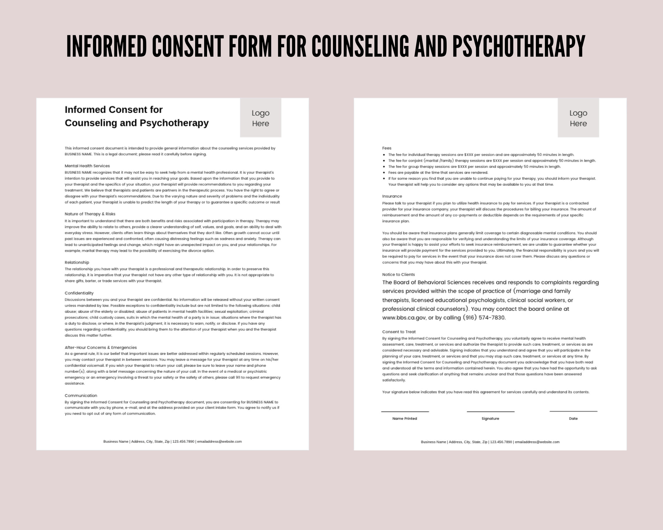 Informed Consent Form Counseling informed-consent-form-counseling