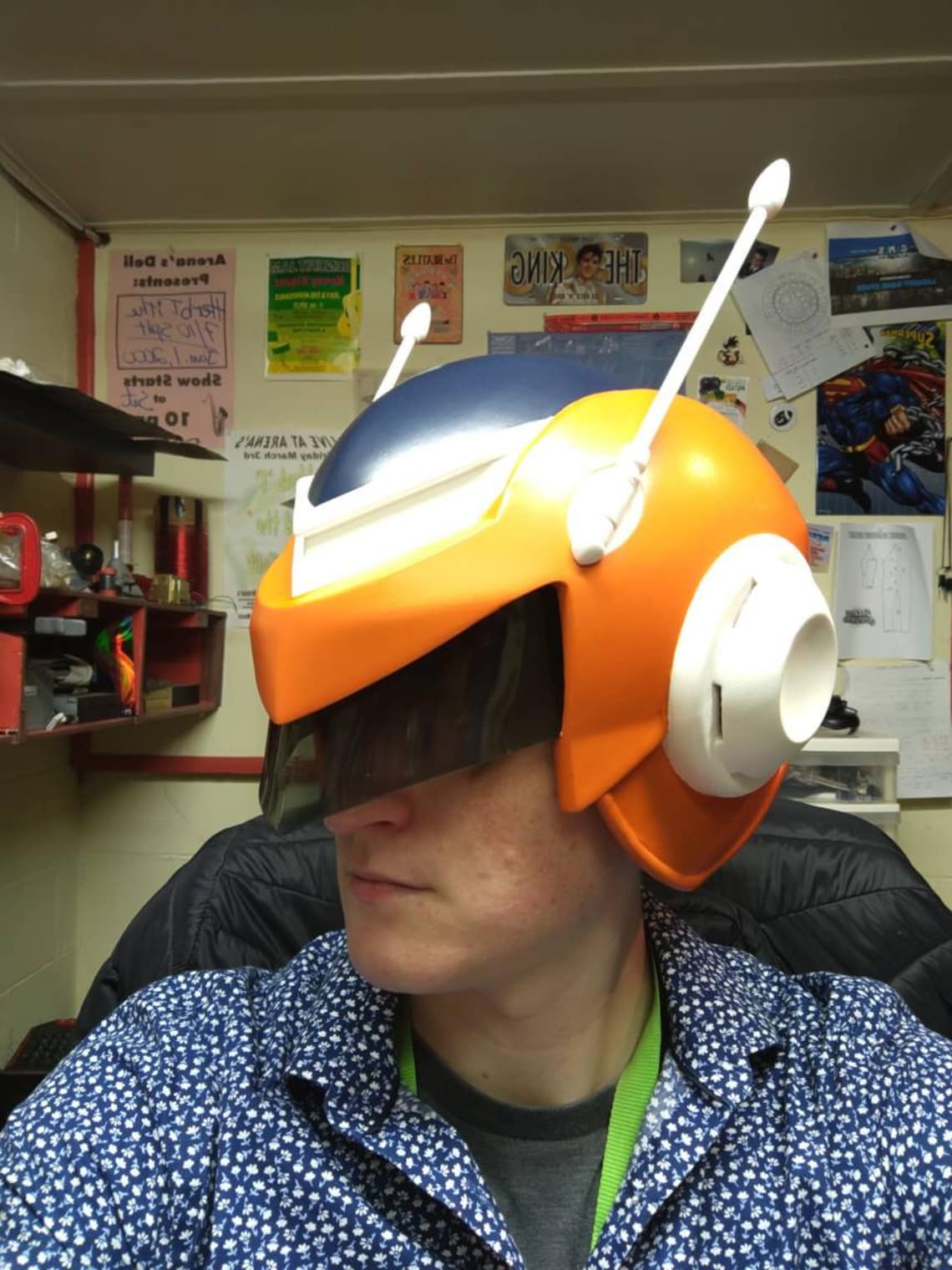3D Printable Great Saiyaman Helmet (dragonball Z) - Etsy