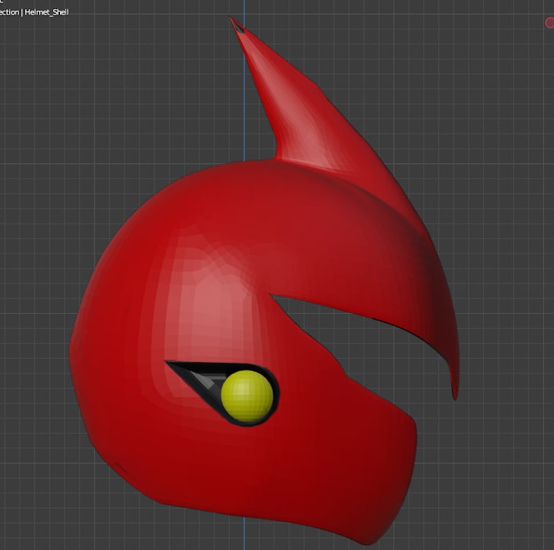 3D Printable Protoman.exe Helmet Megaman Battle Network - Etsy