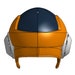 3D Printable Great Saiyaman Helmet (dragonball Z) - Etsy