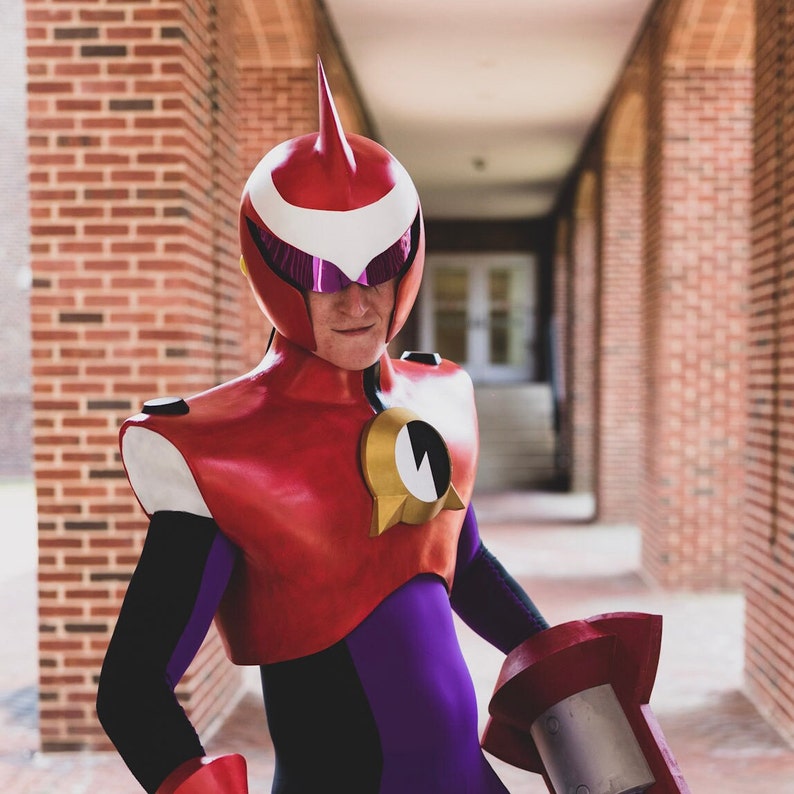 3D Printable Protoman.exe Helmet Megaman Battle Network - Etsy