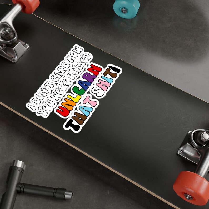 Vinyl Pride Month Equal Rights Decals Equality I Dont Care How You Were ...