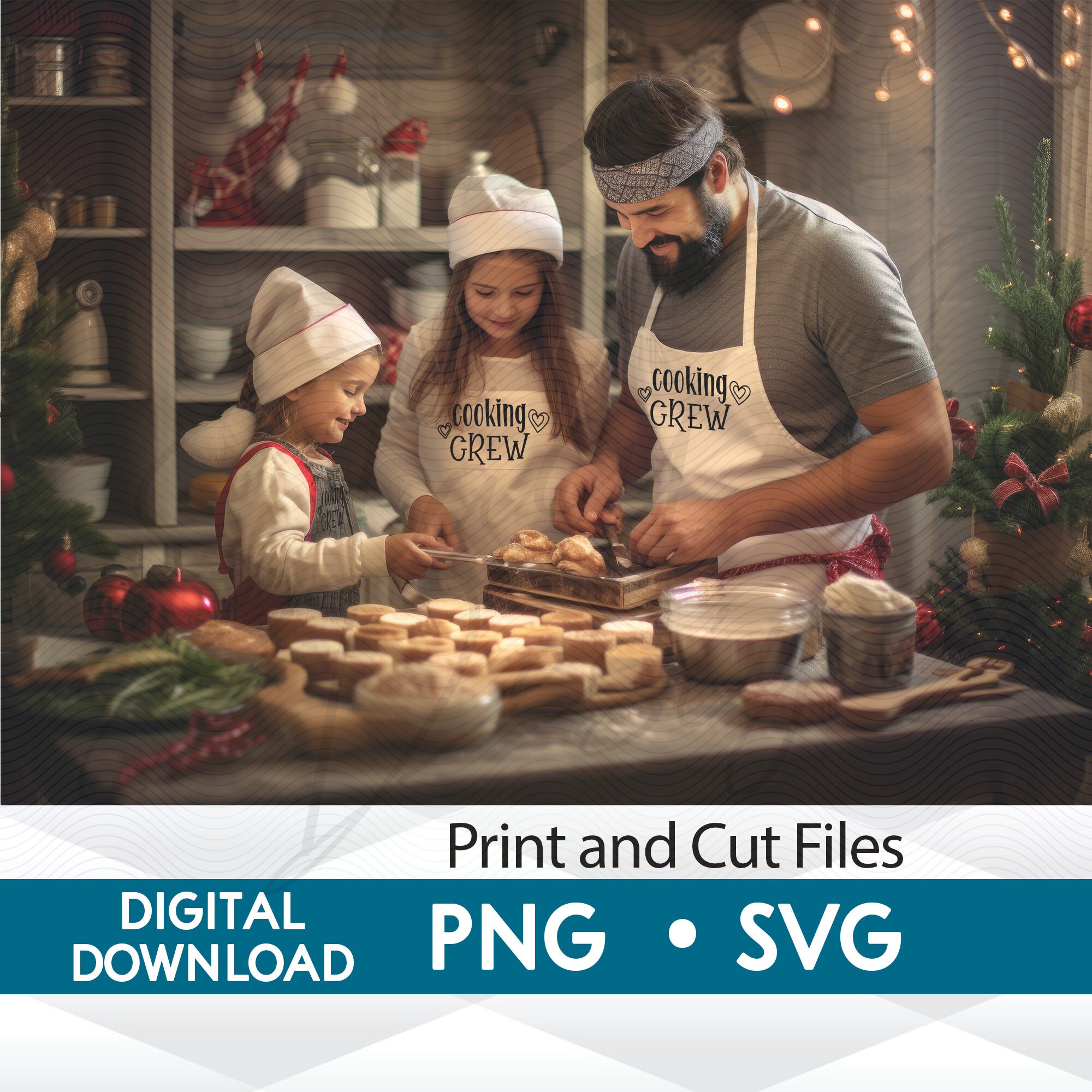 Cooking Crew Svg, Christmas Svg, Cooking Svg, Thanksgiving Svg, Cooking ...