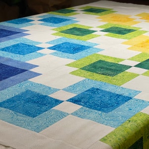 Rainbow Parade Quilt Pattern - Beginner Friendly Pattern With Step by ...
