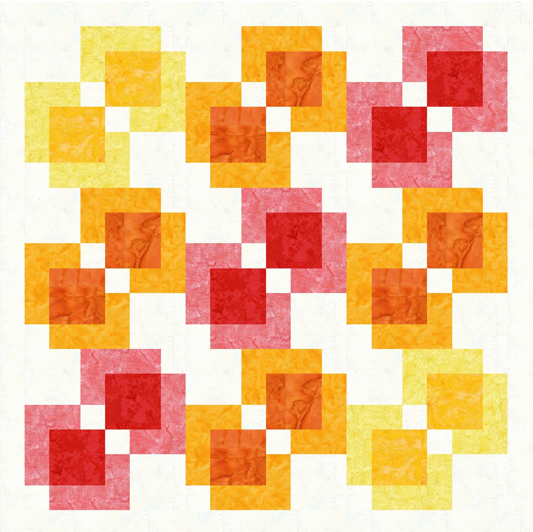 Rainbow Parade Quilt Pattern Beginner Friendly Pattern With Step by ...