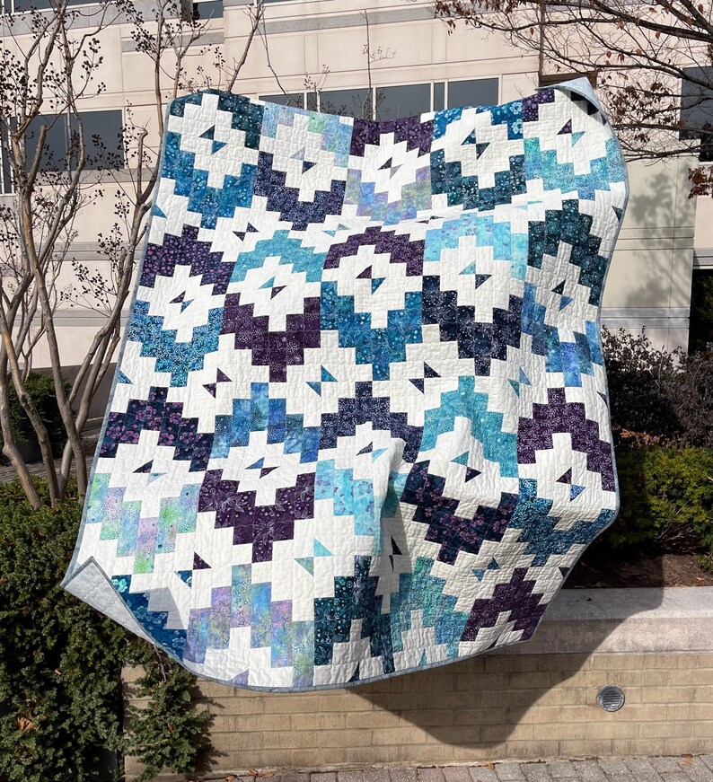 Jelly Roll Quilt Pattern: Niko, Easy Step-by-step Instructions (PDF ...