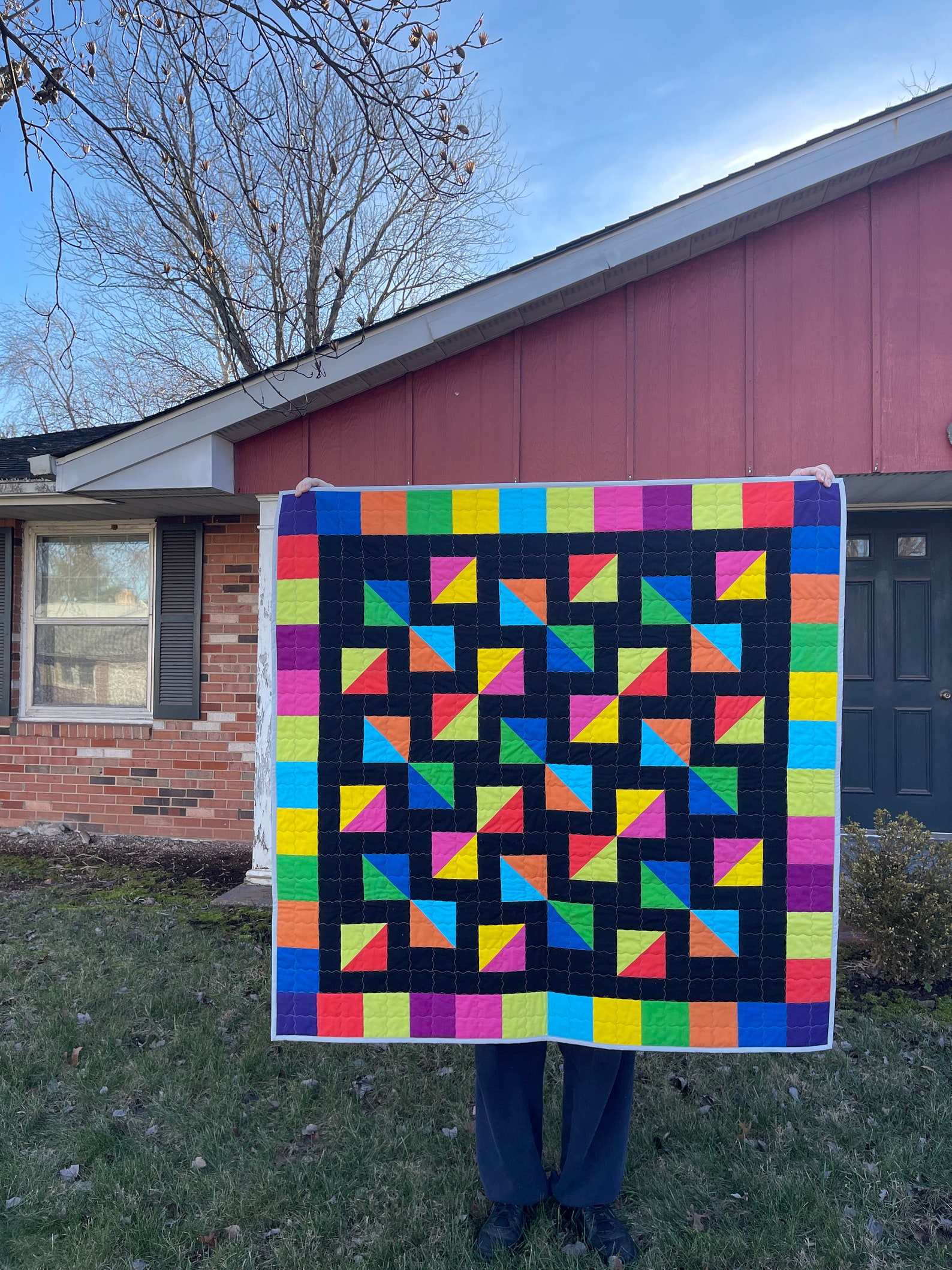 Prismatic - Bold, Modern & Easy Quilt Pattern - Etsy