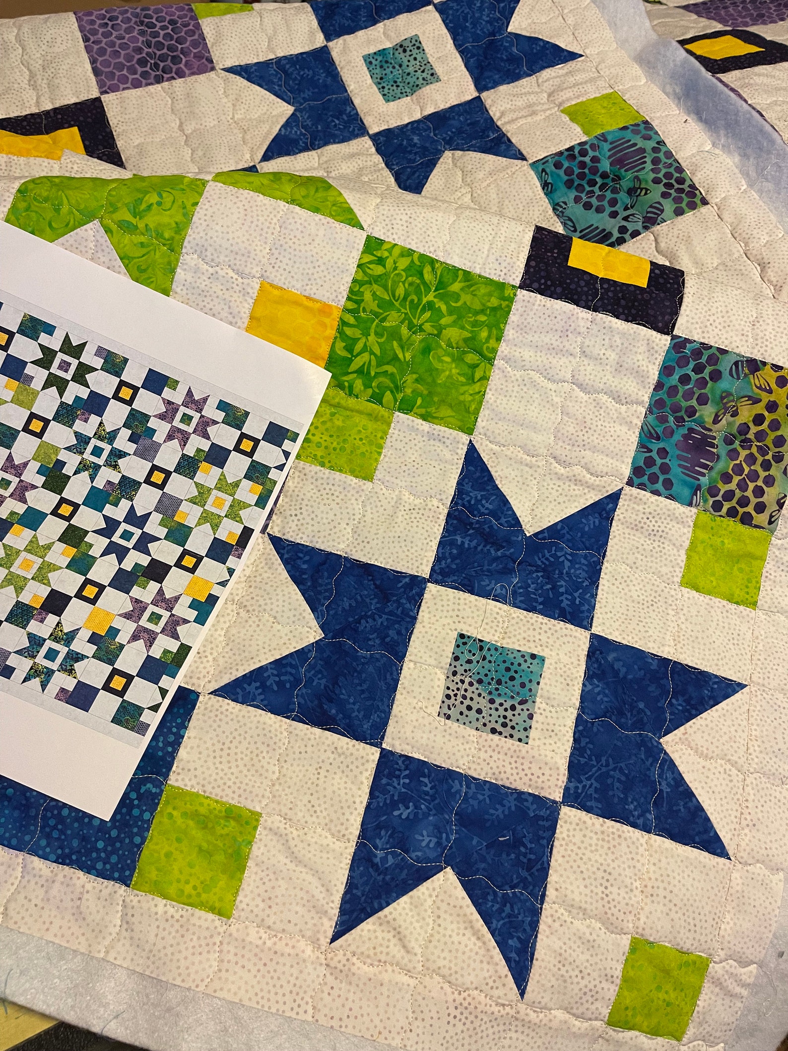 Arabella's Garden Digital Quilt Pattern - Etsy