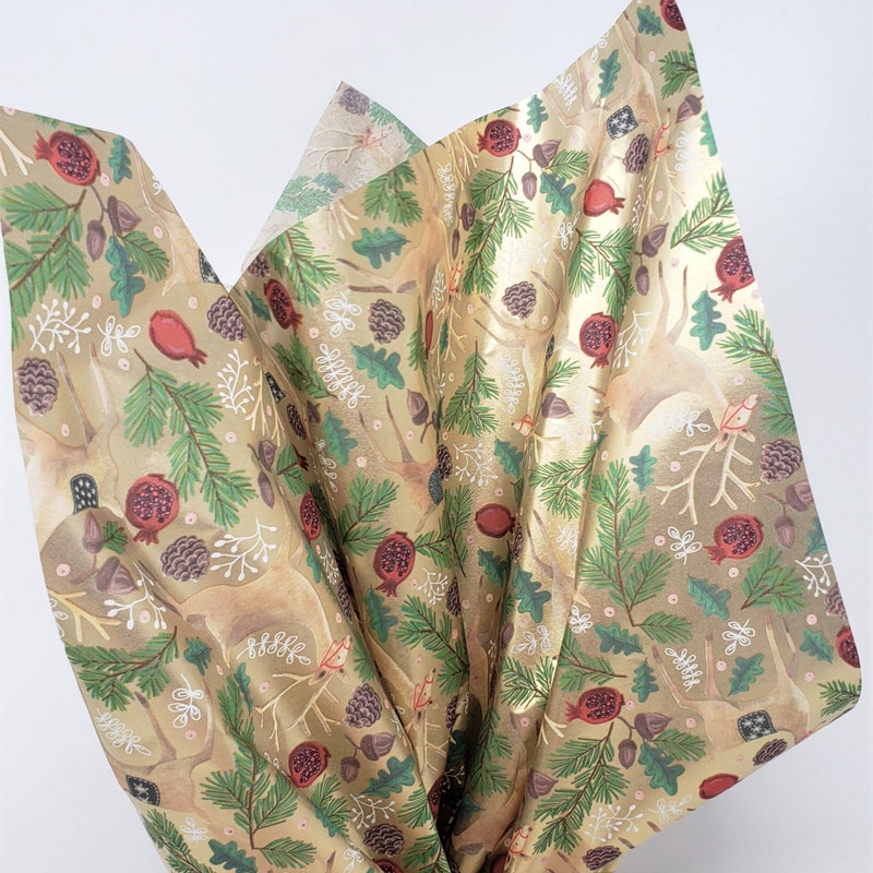 Gold Tissue Paper - Etsy