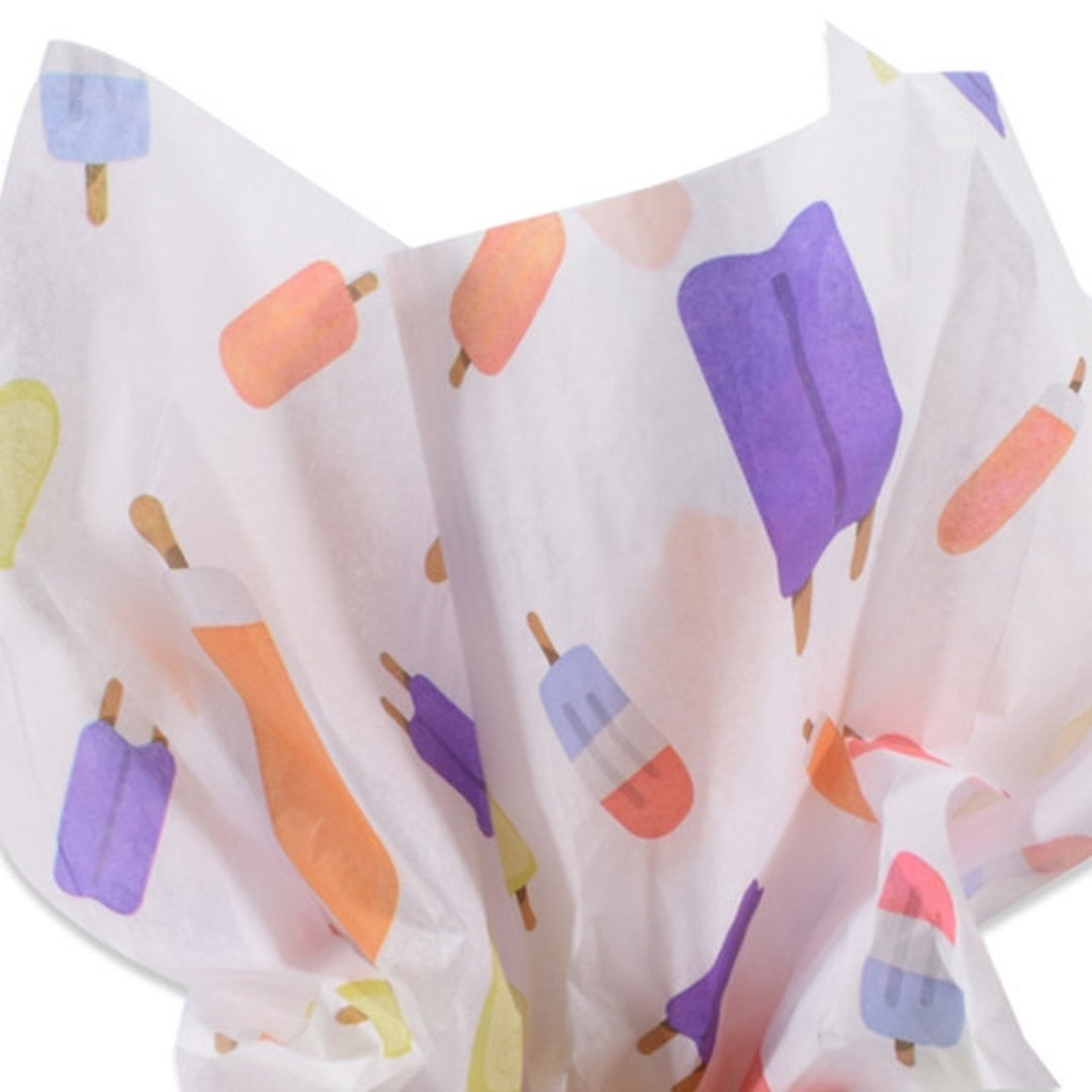 Popsicle Tissue Paper, Summer Tissue Paper 20 X 30 - Etsy
